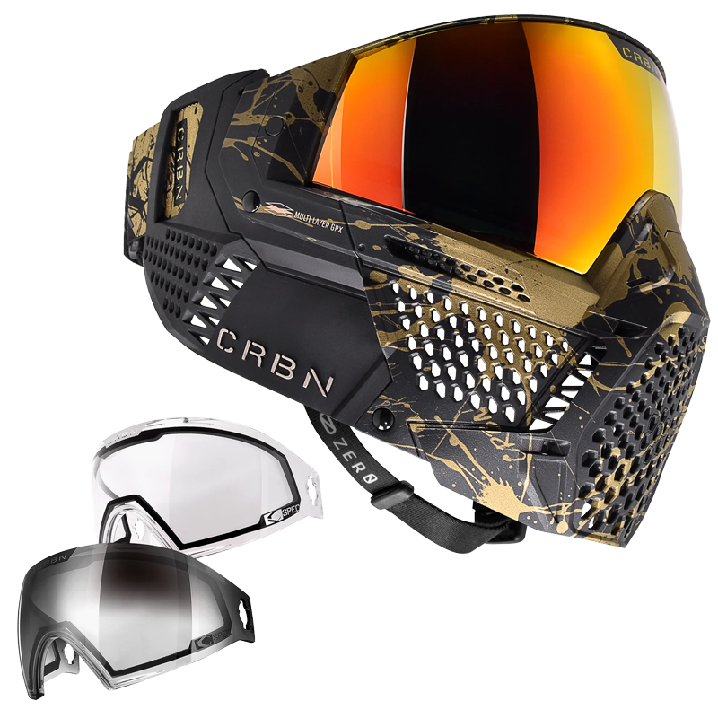 Paintball Goggle Zero GRX Splat Molten - Long is a limited edition ...