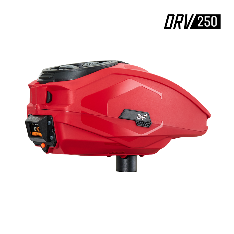 Loader DRV 250 Red CRBN paintball: The latest and most advanced loader ...